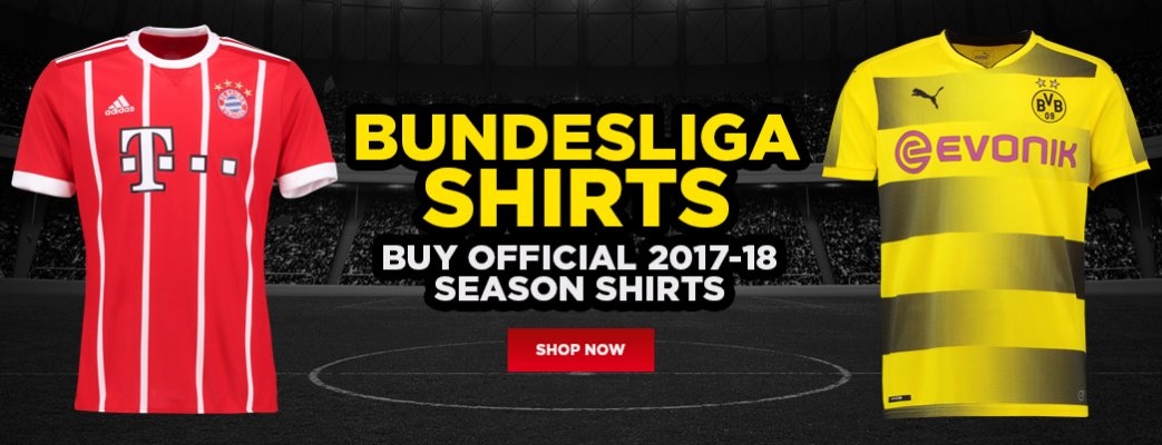 Bundesliga Football Shirts & Kits at UKSoccershop.com